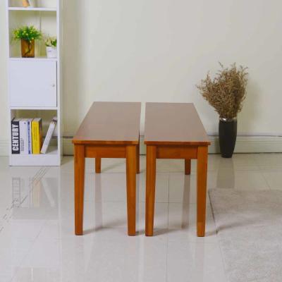 Cina Dining Room NC Painting 120*30*45.5cm Mahogany Solid Wood Stool in vendita