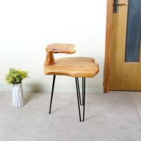 China Bedroom 70cm Height Double Layer Rustic Pine Coffee Table for sale
