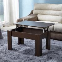 China E1 MDF PVC Multifunctional Folding Lift Table 80cm Length for sale