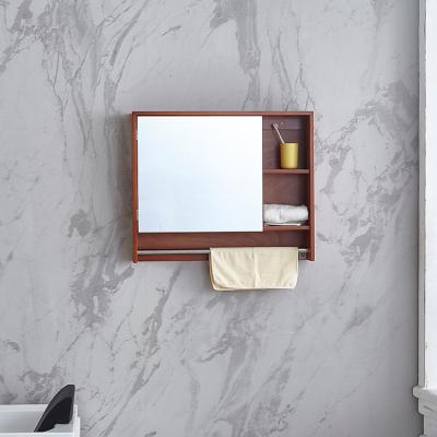 Cina Legno di gomma del gancio 3mm del bagno dello specchio spesso smontabile di trucco in vendita