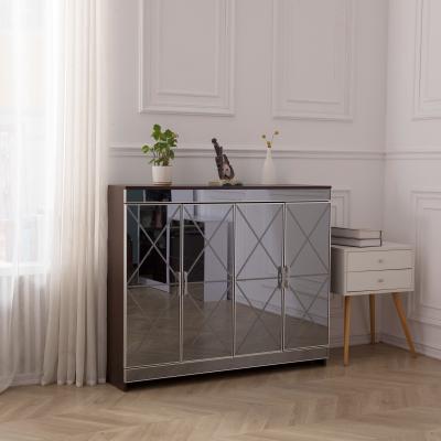 Китай Современный MDF E1 отразил таблицу консоли прихожей высоты шкафа 140cm ботинка продается