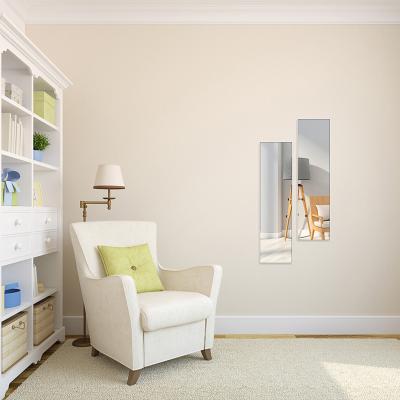 China Comprimento completo grosso Frameless fixado na parede do espelho 3mm da composição para a sala de visitas à venda