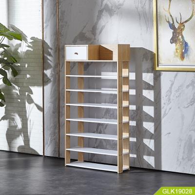 Cina NC che dipinge lo scaffale di legno di stoccaggio del MDF 7 strati di altezza di 140cm per spazio di risparmio in vendita
