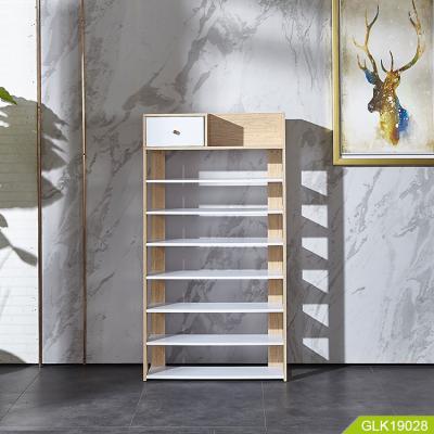 Cina NC che dipinge lo scaffale di legno di stoccaggio del MDF 7 strati di altezza di 140cm per spazio di risparmio in vendita