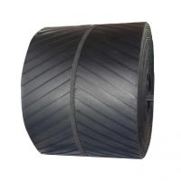 China Herringbone Pattern Rubber Conveyor Belts for Smooth Material Conveying for sale