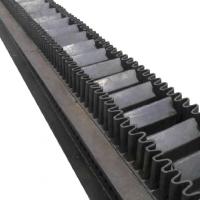 Quality EP100 EP150 EP200 Black 0-90 degrees Skirt Conveyor Belt for sale