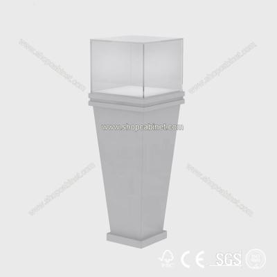 China Hot sale Watch jewelry Counter Glass Display showcase with LED for sale