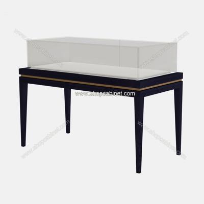 China 2015 Hot Sale Commercial Modern Glass And Metal Display Jewelry Showcase For Sale for sale