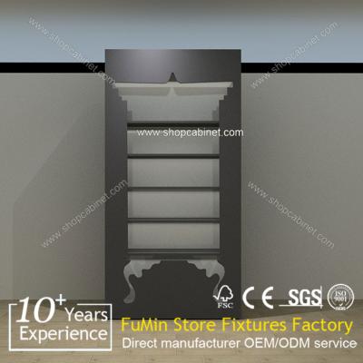 China Brand apparel hanging wood side garment retail shop clothes display rack for sale