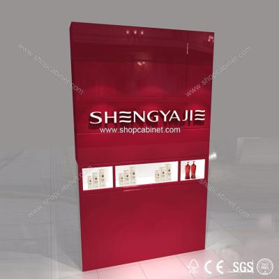 China high end brand cosmetic showcase for shopping mall for sale