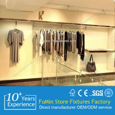 China round rotating clothes rack metal garment shelf for sale
