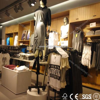 China Customized high end clothes display with 17 years experience for sale