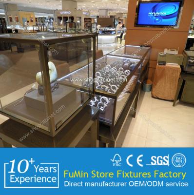 China acrylic jewelry display showcase for sale