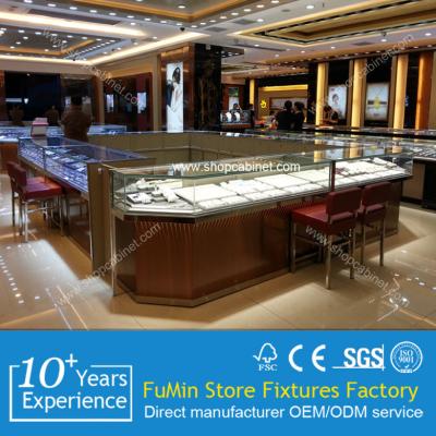 China jewelry display manufacturer watch display showcase for sale