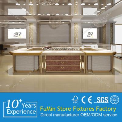 China Jewelry display with modern design jewelry showcase for sale