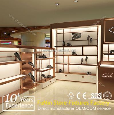 China Wholesale custom pop floor wood shoes display rack for sale