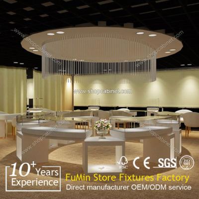 China custom jewelry shop lockable plexiglass display cabinet for sale