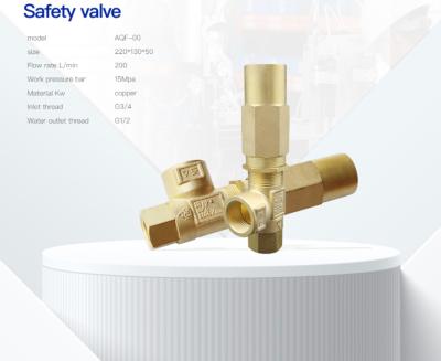 China High Pressure Water Truck Valve Safety Water Pump Pressure Relief Valve for sale