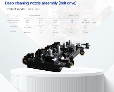 China Deep Cleaning Suction Nozzle Assembly Corrosion Proof Road Sweeper Spares for sale