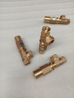 China Rust Resistance Water Truck Valve Easy Operation Brass Safety Relief Valve for sale