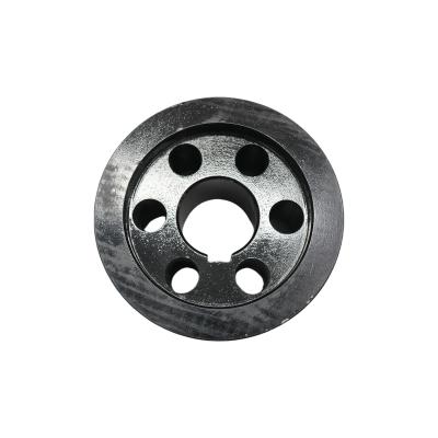 중국 스웨이퍼 트럭 부품 Cast Iron Black Fan Pulley (Flat Key), 보조 드라이빙 휠, 고효율 변속기 팬 샤프트에 대한 내구성 지원 휠 판매용