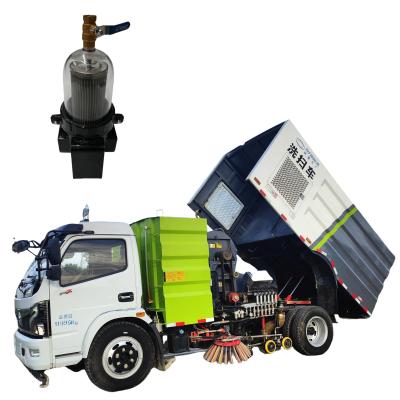 China Sanidad/Sweep Truck-específico conjunto de filtro de agua, ventana transparente, elemento de filtro de acero inoxidable, concha negra, purificación de agua de alta eficiencia, adaptable a los equipos de saneamiento en venta