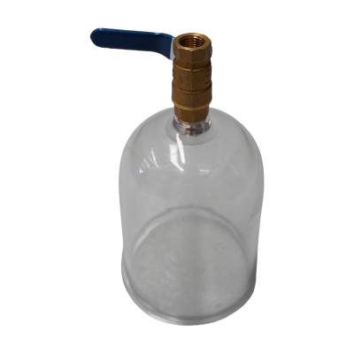 Китай Прозрачный фильтр для воды, сборка чашки, часть санитарного грузовика, аксессуар для грузовика с меткой, предотвращает утечку, защищает картридж, с водонепроницаемым клапаном, прочный продается