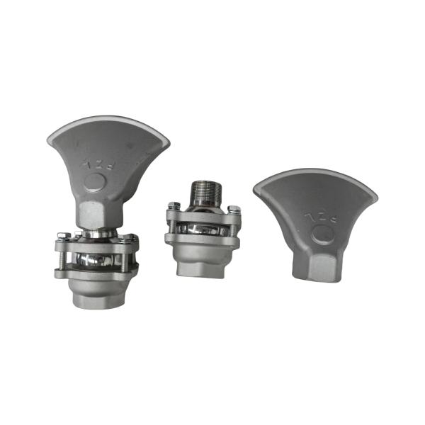 Quality Universal Sprinkler Palm Assembly - High-Pressure, Aluminum Alloy, for Sweeper Front Nozzle, Road Flushing & Street Cleaning, Sprinkler Nozzle Accessory for sale