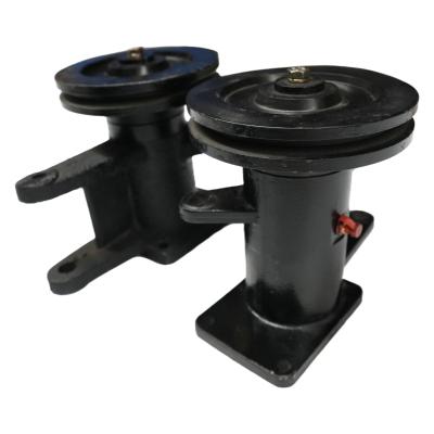 China Oil pump bearing seat with black belt pulley, oil pump rotating seat for operation for sale
