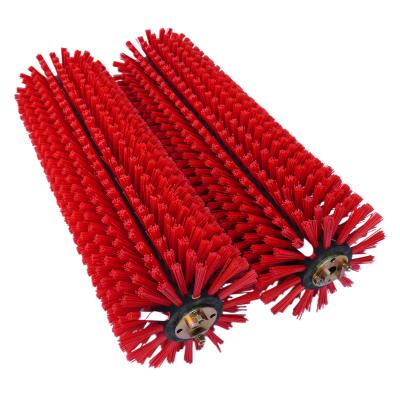 중국 위생 트럭 브러시 + 원통형 스위퍼 브러시 + 도로 청소기용 사이드 브룸 + 야외 청소 브러시 판매용