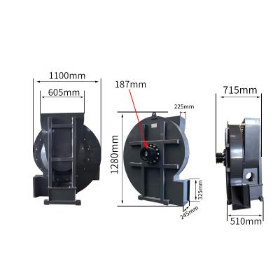 中国 高効率の遠心風扇 (衛生用車両組成):最適化された刃の設計 + グラフィット枕ブロックベアリング,高速安定回転 販売のため
