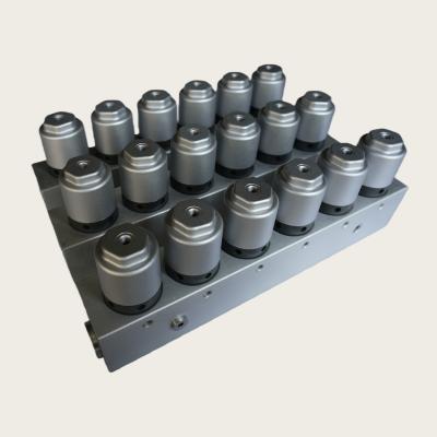 China Cartridge Valve Assembly (6-Unit Version B): Self-Developed Cartridge Valve Model + High-Pressure Compatible Cartridge Valve + Quick-Response Control + Adapt to Complex Sanitation Working Conditions for sale