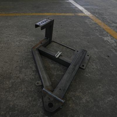 China Steel Material Suction Nozzle Mounting Bracket with 12kg Weight for OEM Customizable Sweeper Weldment for sale