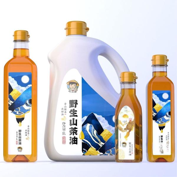 Quality Durable Self Adhesive Edible Oil Label Plastic Permanent Stickers For Plastic for sale