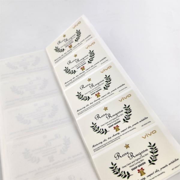 Quality Waterproof PVC PE Adhesive Label Sticker High Quality Sticker Paper Homemade for sale