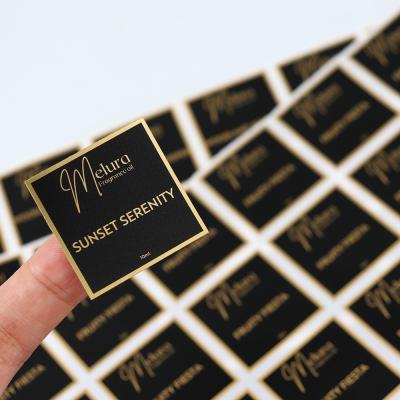 Cina Etichette di imballaggio di candele per profumi e cosmetici in vendita