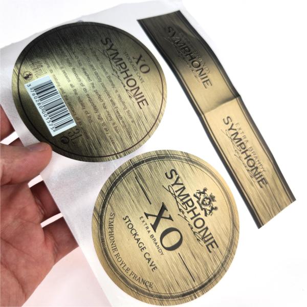 Quality Red Wine Bottle Whisky Plastic Vodka Shrink Label Red Wine Labels for sale