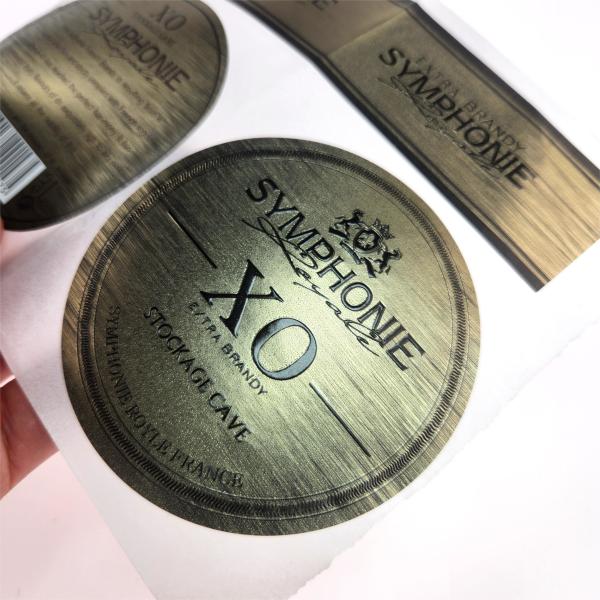 Quality Red Wine Bottle Whisky Plastic Vodka Shrink Label Red Wine Labels for sale