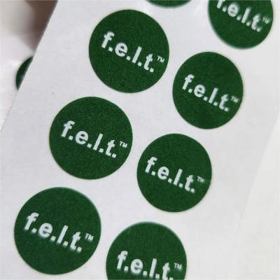 Cina Adesivo con logo stampato personalizzato in lamina d'oro per clienti, adesivi a rullo, candele profumate in velluto in vendita