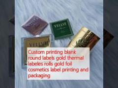 Aangepaste metalen printen blanco ronde etiketten