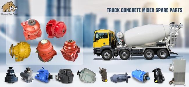 Hydraulic reducer for 10 - 14 cubic concrete mixer truck drum, 580L Bonfiglioli Gearbox Reducer 2