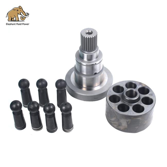 Assembled hydraulic pump parts