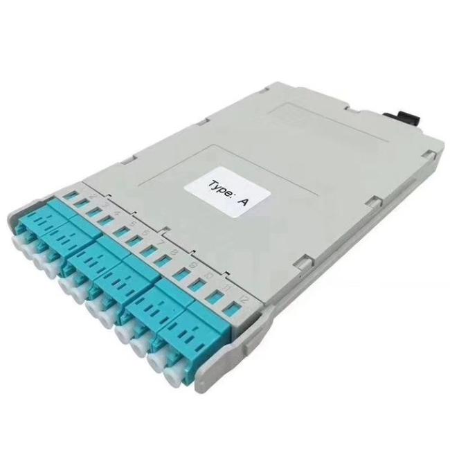 MPO Fiber Optic Patch Panel 10G/40G/100G Data Center Cabling Systems 1U For 144 Fiber 1