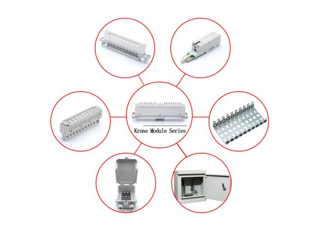 MT-2150 6624 2 081-00 RJll plug type 2 pole test cord Krone plug Krone test cable LSA Test cable