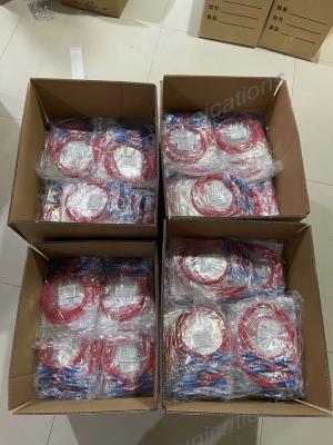 China 9/125 LC al remiendo de la fibra con varios modos de funcionamiento del LC telegrafía el cordón de remiendo de la red OFC de FTTB en venta