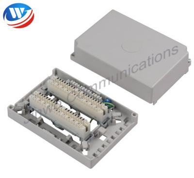 China 220V 20 Pairs Telecommunications Junction Box Indoor Krone Connection Box for sale