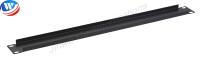China PA Brush Horizontal Cable Manager 1U Server Rack Plastic Blanking Panels for sale