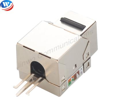China Metallic Color RJ45 Keystone Jack 90 Degree UTP Keystone Jack for sale