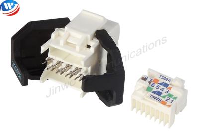 China 180 Degree 3M RJ45 Keystone Jack CAT5E Shielded Keystone Jack for sale
