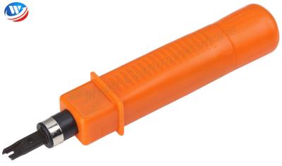 Cina Perforazione della rete giù lo strumento per gli attrezzi per bricolage arancio della rete del blocchetto dei collegamenti di 110 IDC in vendita